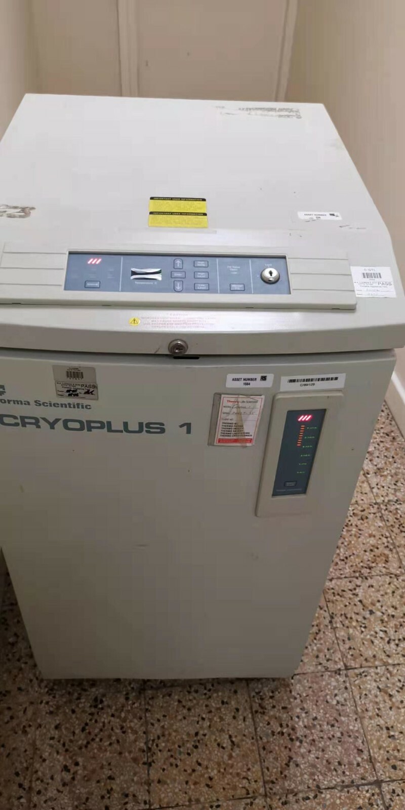 Forma Scientific 7400 - Cryoplus 1 Liquid Nitrogen Storage System Tank ...