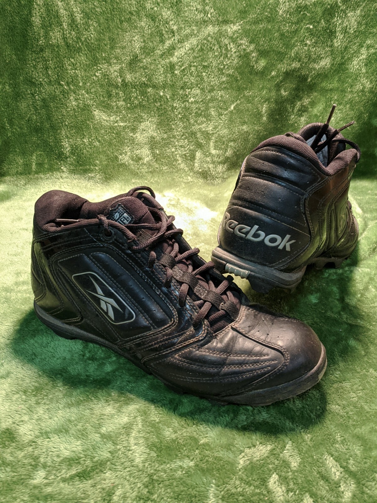 Reebok NFL Football Cleats Mens Size 10 Black | eBay