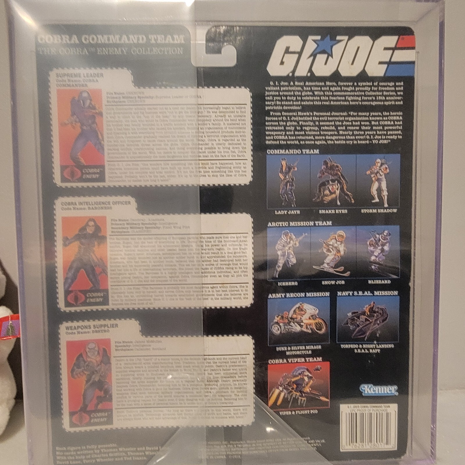 GI Joe 1997 Prototype MOC PDD Pimp Daddy Destro Original W/ COA 100% ...