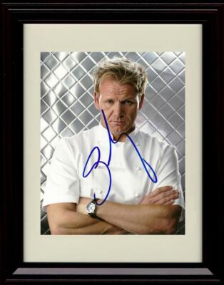 Unframed Gordon Ramsay Chef Autograph Promo Print - Portrait | eBay