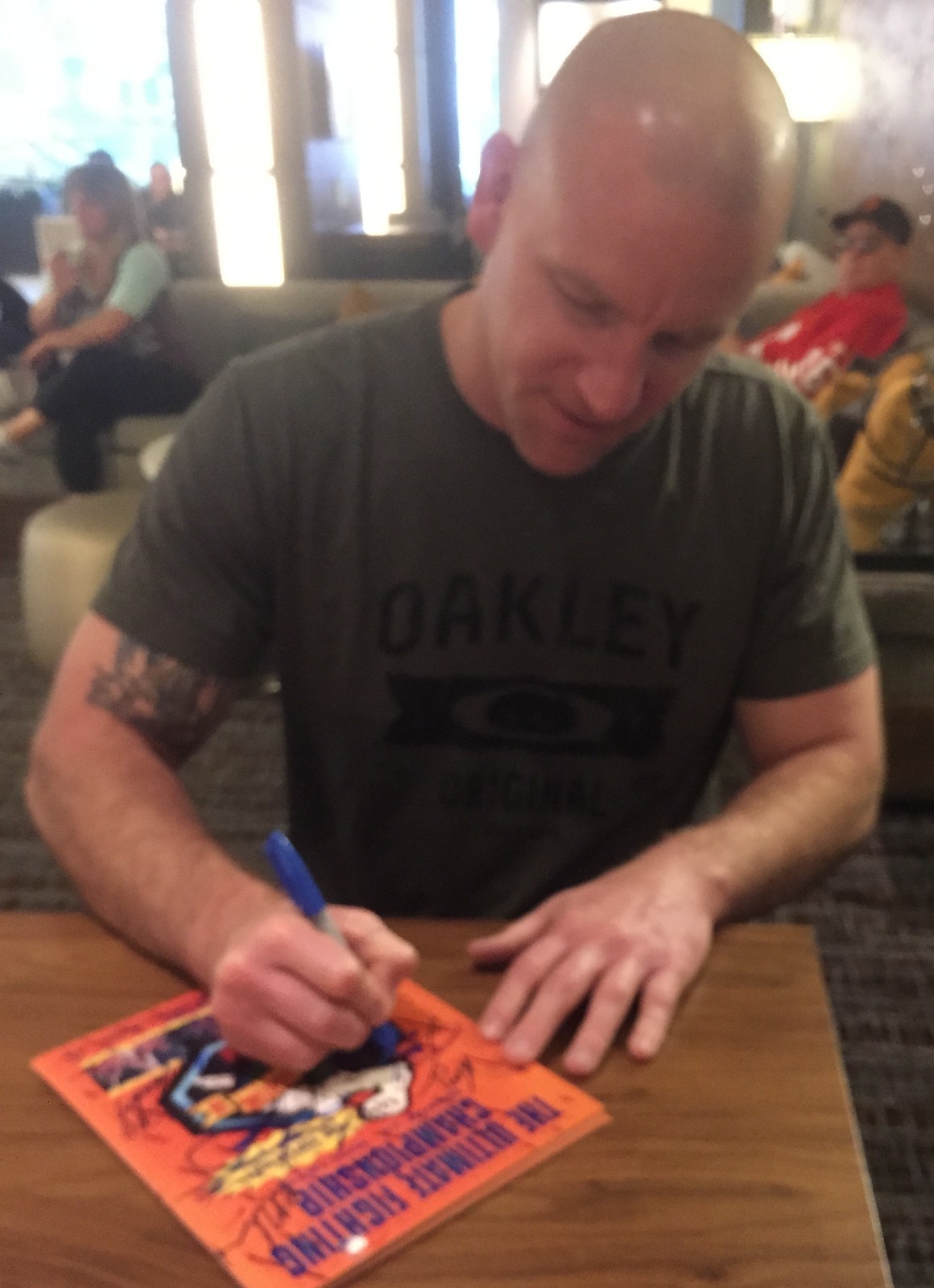 Ken Shamrock Don Frye Kimo Leopoldo Jerry Bohlander +3 Signed UFC 8 ...