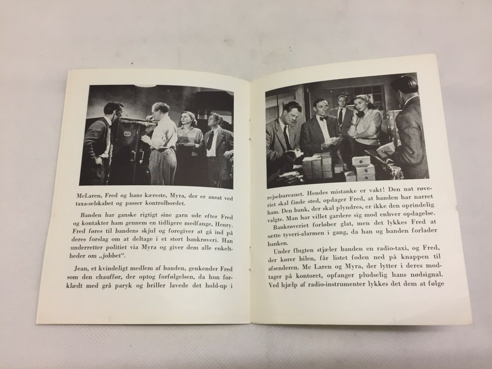 Radio Cab Murder Jimmy Hanley Lana Morris Sonia Holm 1954 Danish Movie ...