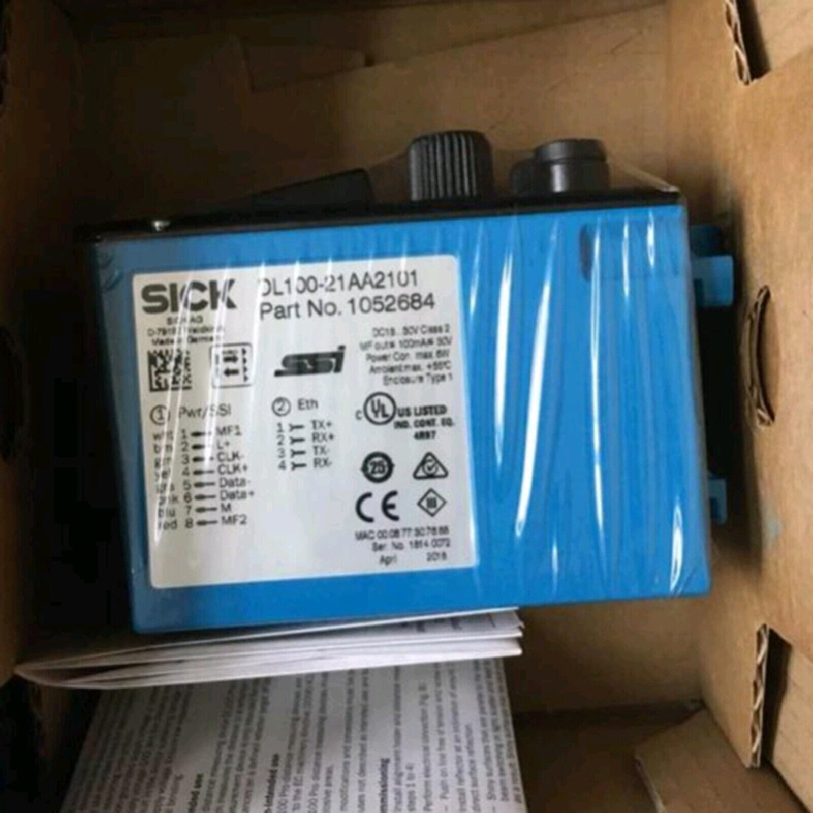 1pcs new in box SICK DL100-21AA2101 1052684 Laser ranging sensor | eBay