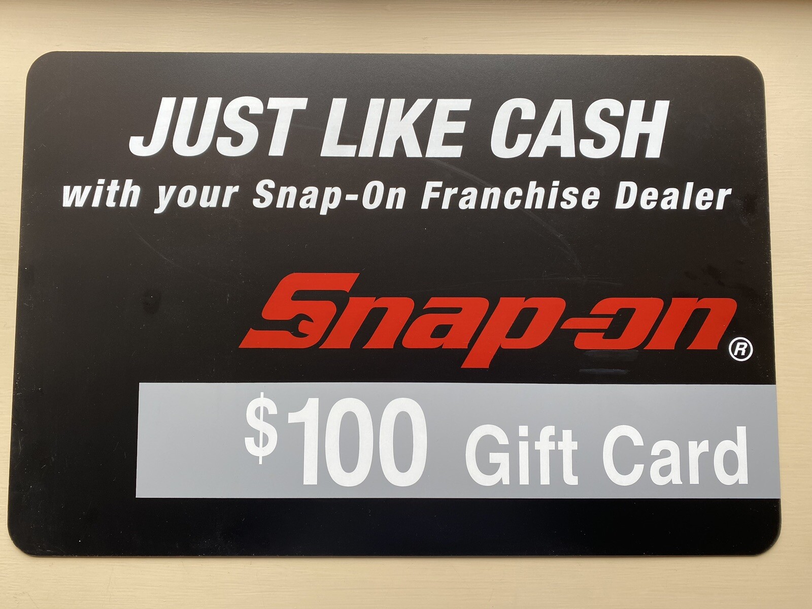 Snap-on Table Display Signs Lot of 3 with Fold Down Legs Multi-Colored ...