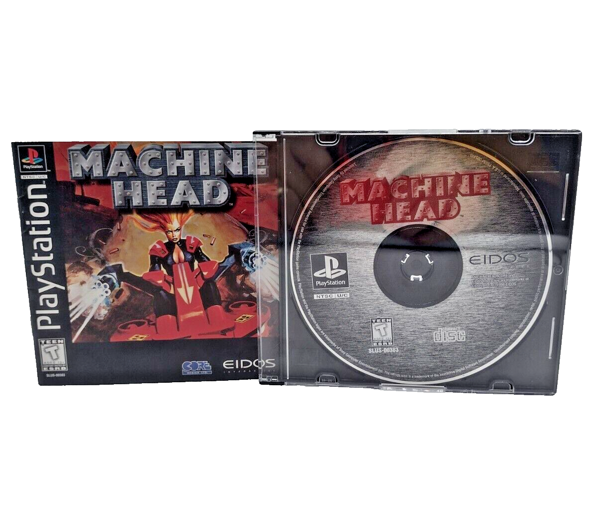 Machine Head (Sony PlayStation 1, 1997) PS1 Rated T w/ Manual ...