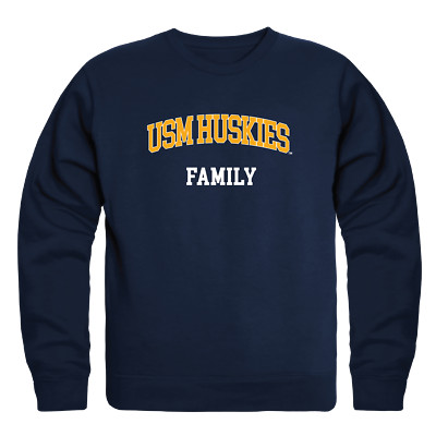 University of Southern Maine Huskies USM Family Crewneck Sweatshirt ...