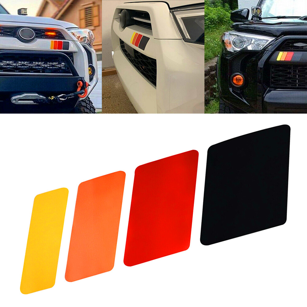 Tri-Color Stripe Decal Sticker For Toyota TRD Tacoma Tundra/Lexus ...