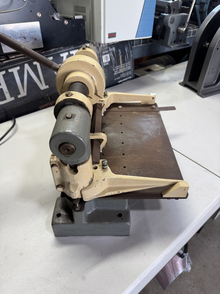 Tensilkut Sieburg (like Di-Acro) Hand Operated Shear 12" Metal Shear 16 ...