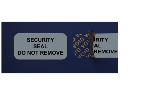 Tamper Evident Security Seals Do Not Remove Labels (Stickers) 20mm x ...
