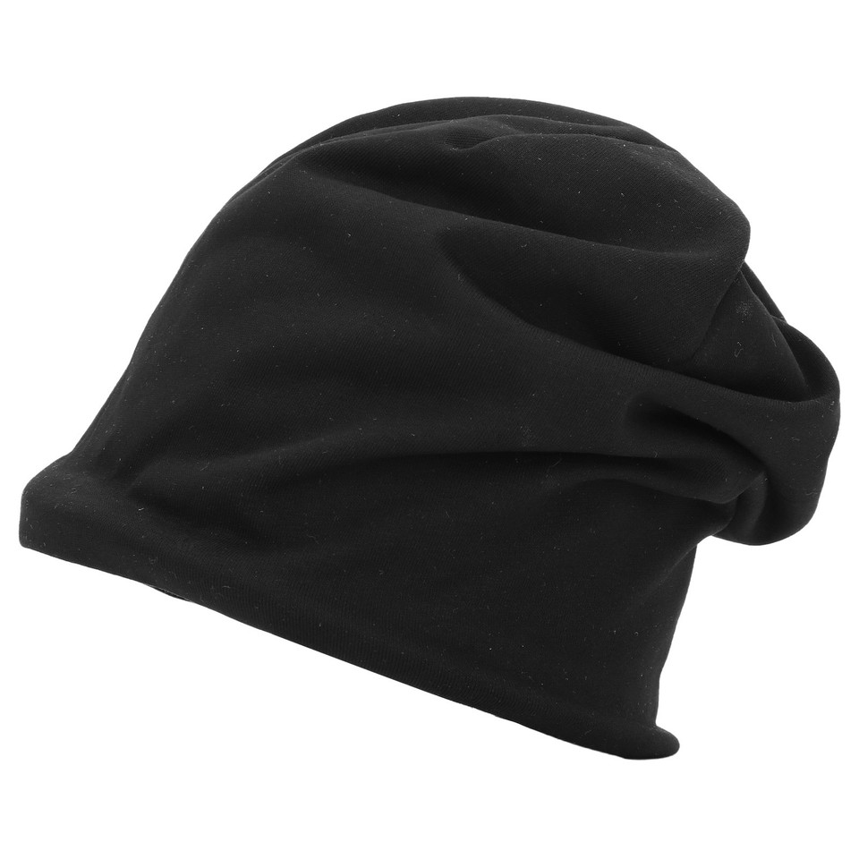 Black EMF Hat Cotton Beanie Slouch EMF Protection Beanie Hat Fashion ...