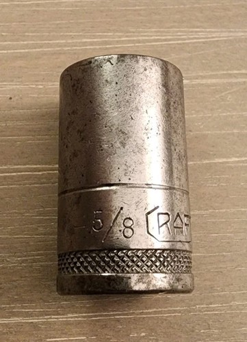 Craftsman 5/8" Socket 12 Point 1/2" Drive Circle H (Long C) | eBay