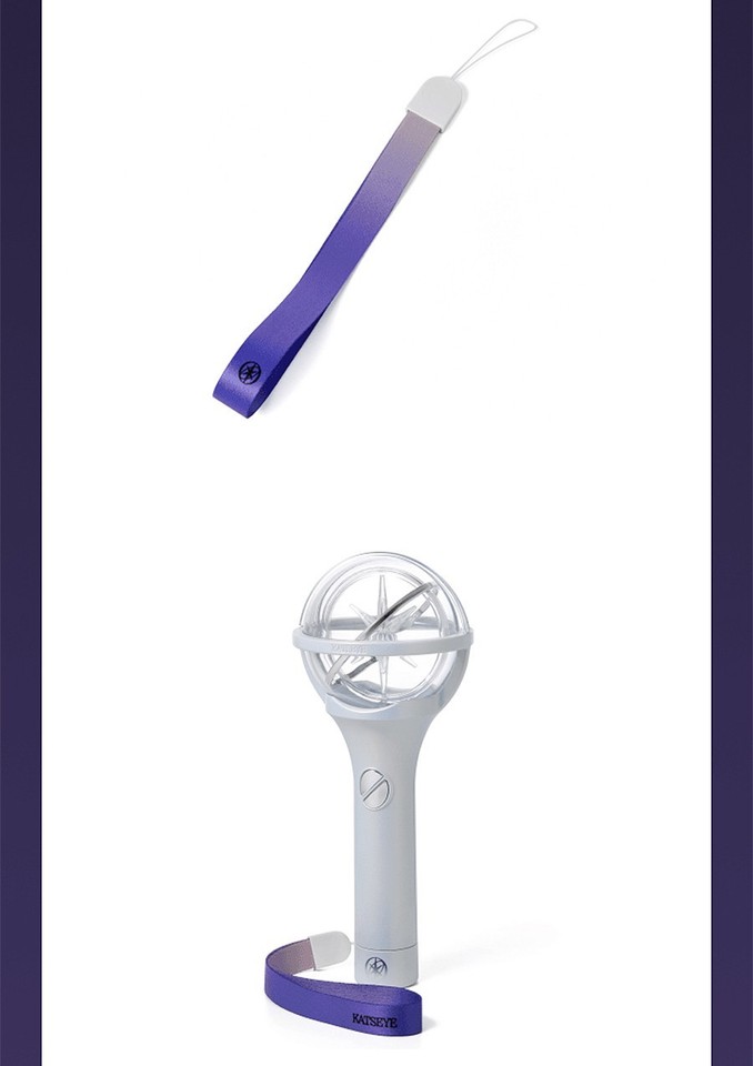 KATSEYE OFFICIAL LIGHT STICK/Strap,6Card,Bag,Tracking Code FANLIGHT ...