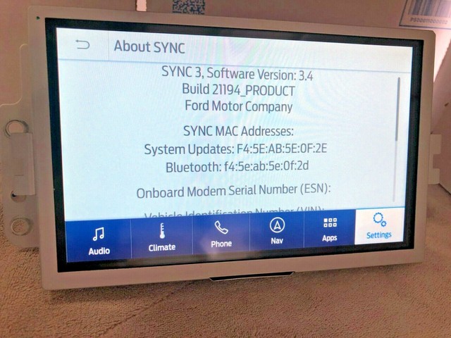 Ford Sync 3 APIM Module With NAV for sale online | eBay