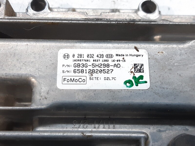 Ford Ranger Diesel Reductant Dosage Control Module GB3G5H298AD 2016 ...