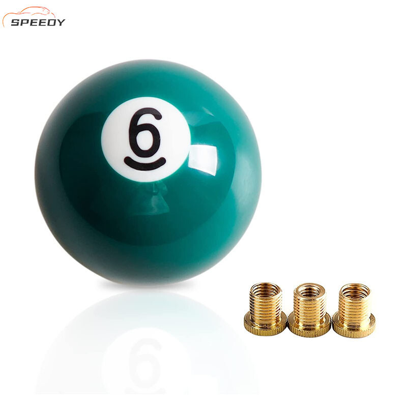 Pool Ball Billiard Stick Shift Knob Universal Gear Shifter Knobs ...