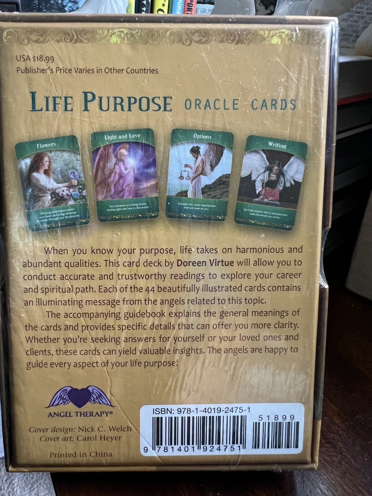 Life Purpose by Doreen Virtue (2011, Cards,Flash Cards) for sale online ...