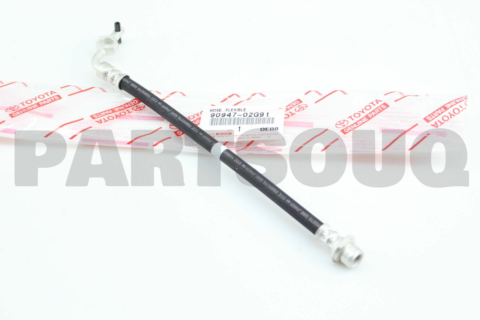 9094702G91 Genuine Toyota HOSE, FLEXIBLE, NO.1(FOR FRONT) 90947-02G91 ...