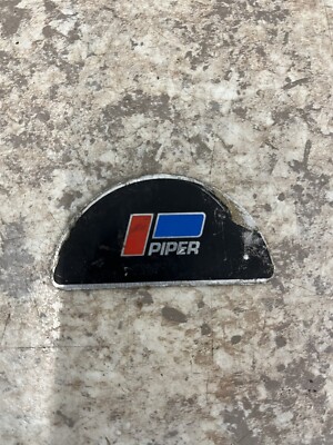 76 Piper Cherokee PA-28 140 control wheel yoke emblem center middle ...