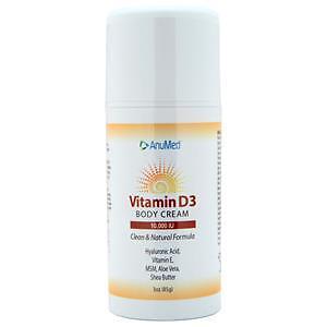 AnuMed Vitamin D3 Body Cream (10,000IU) 3 oz | eBay