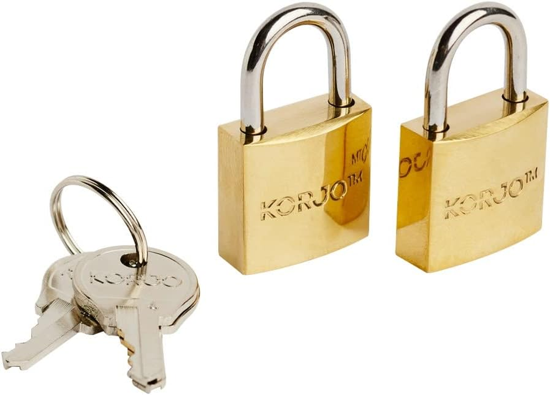 Luggage Duo Locks, Includes 2 20Mm Brass Travel Locks | eBay Australia