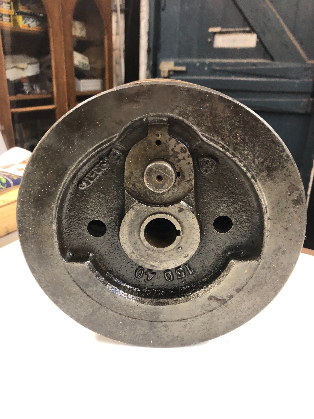 HARLEY -DAVIDSON EL KNUCKLEHEAD / PANHEAD FLYWHEELS SET MARKED 150-40 ...