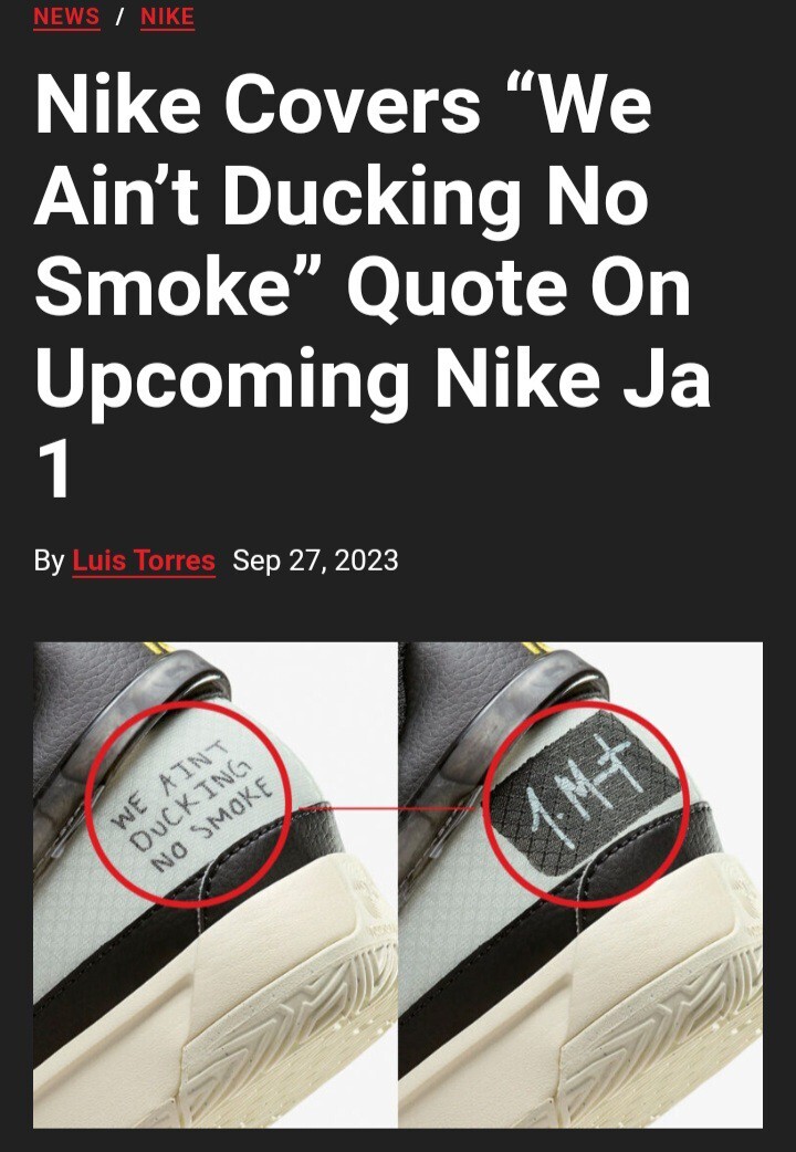 Nike Trainers Quotes