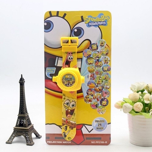 Spongebob Kids Child Boy Electronic Digital Wrist Watch 24 Images ...