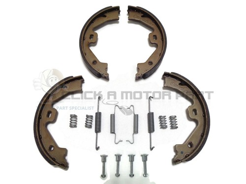 ROVER 75 & MG ZT ZTT REAR HANDBRAKE SHOES & FITTING KIT CLIPS SPRINGS ...