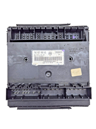VW CARAVELLE TRANSPORTER T5 BODY SUPPLY CONTROL MODULE 7H0937049AE ...