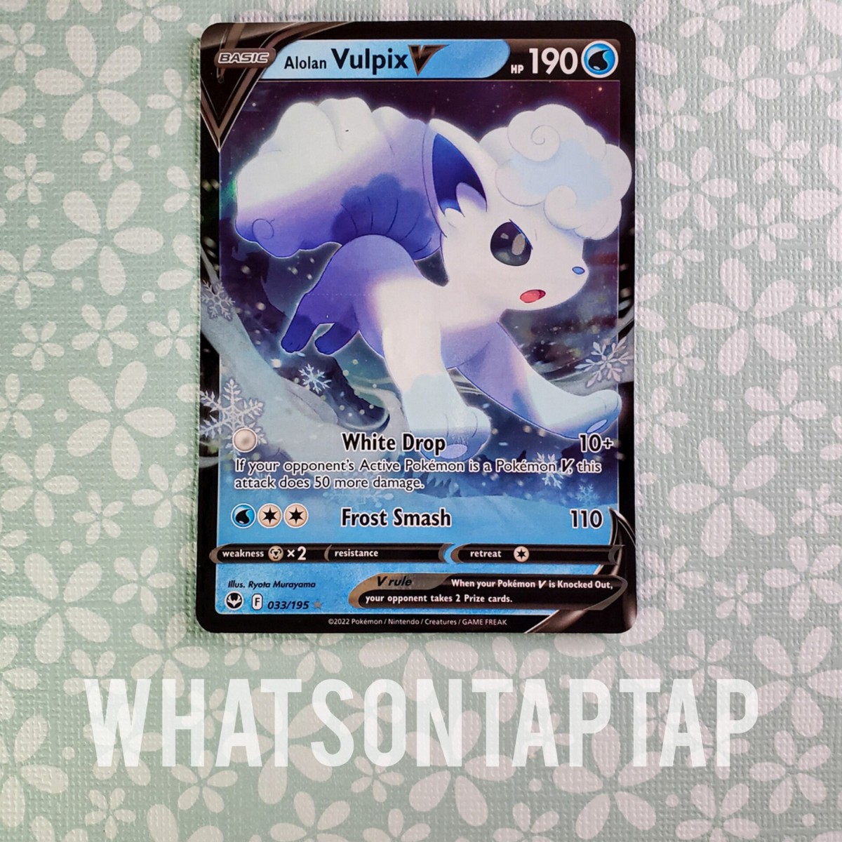 Vulpix Kort Pokemon Card S&M: Guardians Rising 22/145 ALOLAN