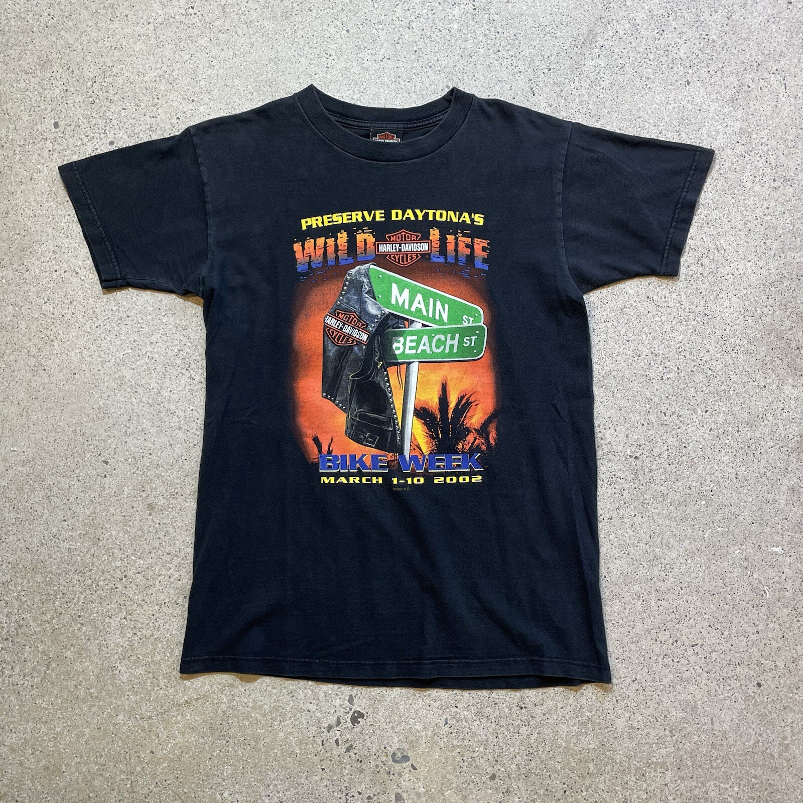 2002 Harley Davidson Wildlife medium Bike Week black … - Gem