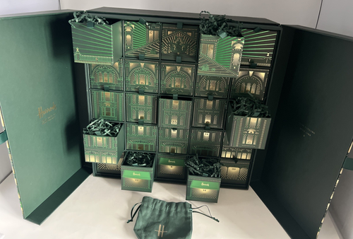 HARRODS EMPTY ADVENT CALENDAR READY TO FILL-IN THE ORIGINAL POSTAGE BOX ...