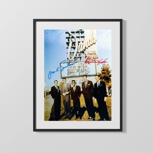 Movie Autograph Print - Rat Pack - Sands Legends | eBay