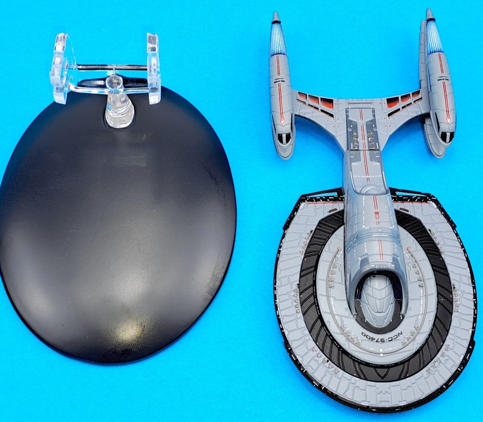 STAR TREK ONLINE EAGLEMOSS COLLECTION USS CHIMERA NCC-97400 HEAVY ...