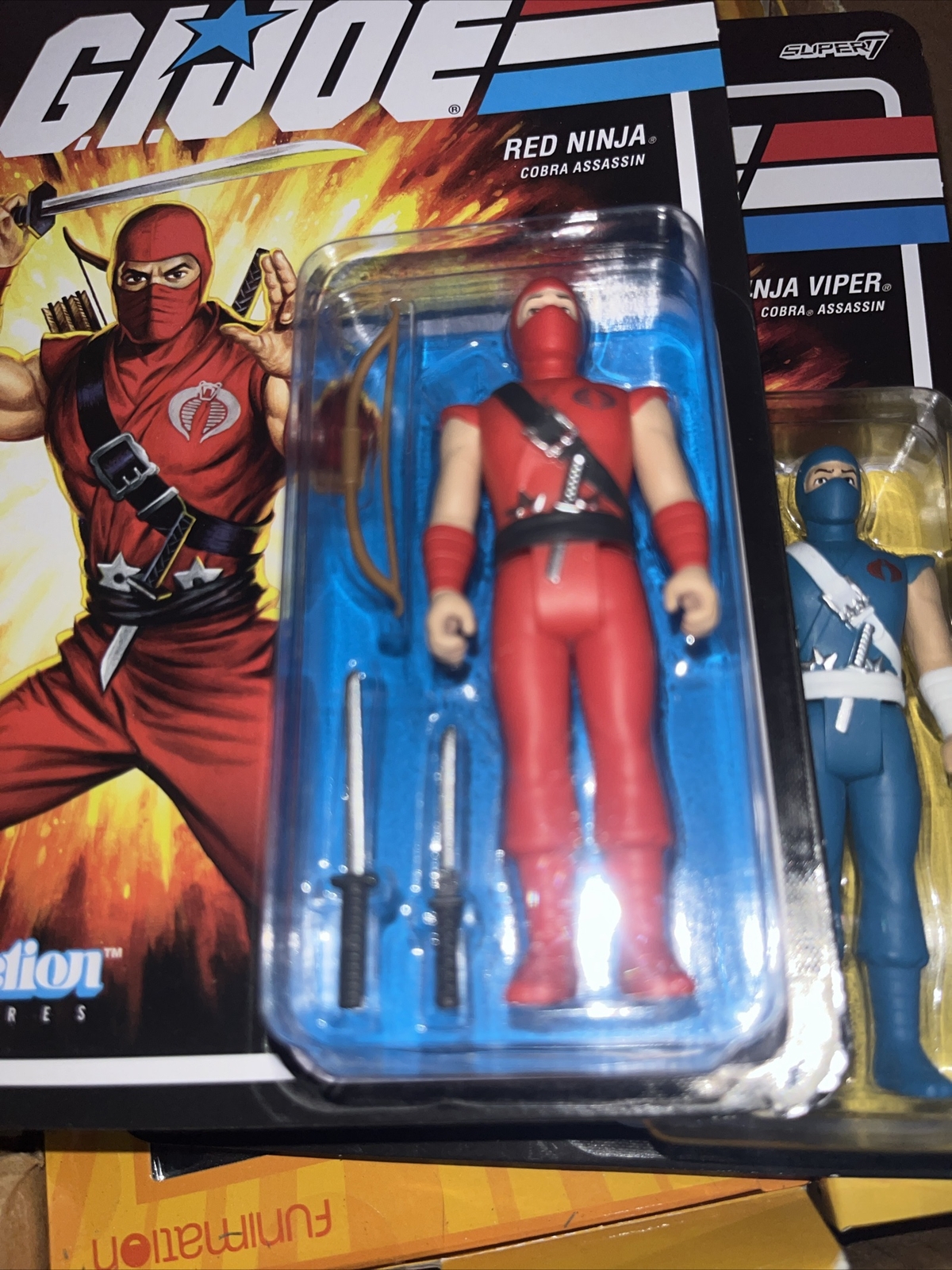 Lot of 2 G.I. Snake Eye & Red NINJA) | eBay