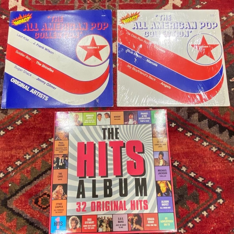 Lot of 15 - 1970s & 1980s Rock Pop Vinyl Record LP Bundle Instant ...