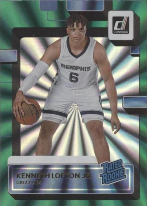 2022-23 Panini Donruss - Rated Rookie Kenneth Lofton Jr. #250 Holo ...