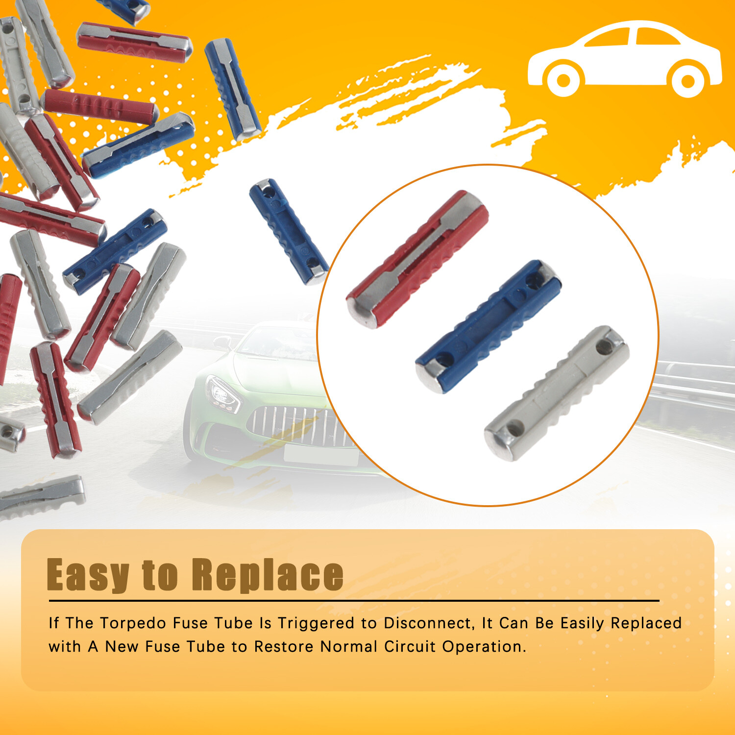 40 Pcs Torpedo Fuse Kit for Mercedes108 113 114 115 W124 W126 W201 R107 ...