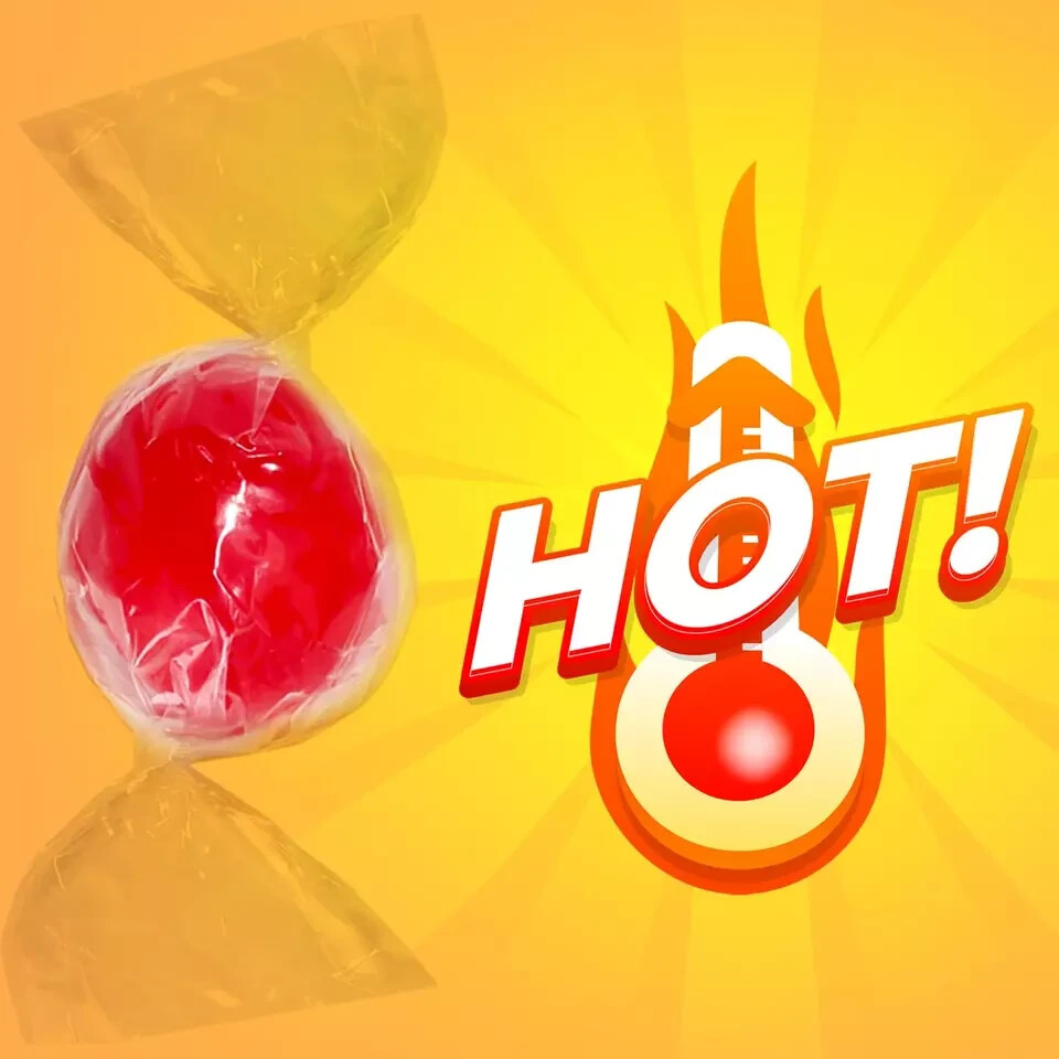 Red Hot Cinnamon Candy Balls - 5 Pounds - Individually Wrapped Hot Fire ...