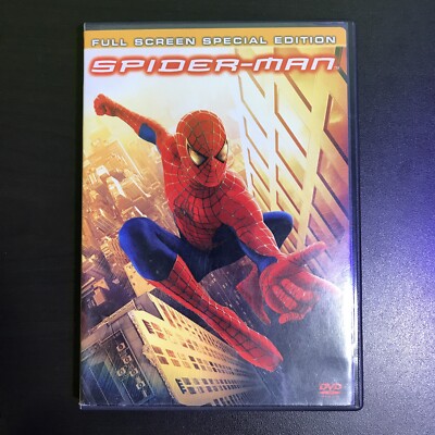 Spider-Man (DVD, 2002, 2-Disc Set, Full Screen Special Edition, Region ...