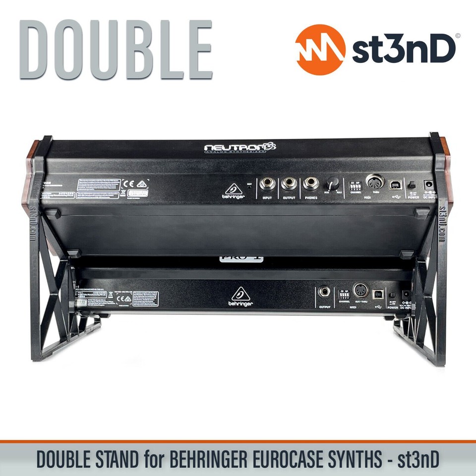 DOUBLE STAND for BEHRINGER 70HP/80HP EURORACK CASE SYNTHS | eBay