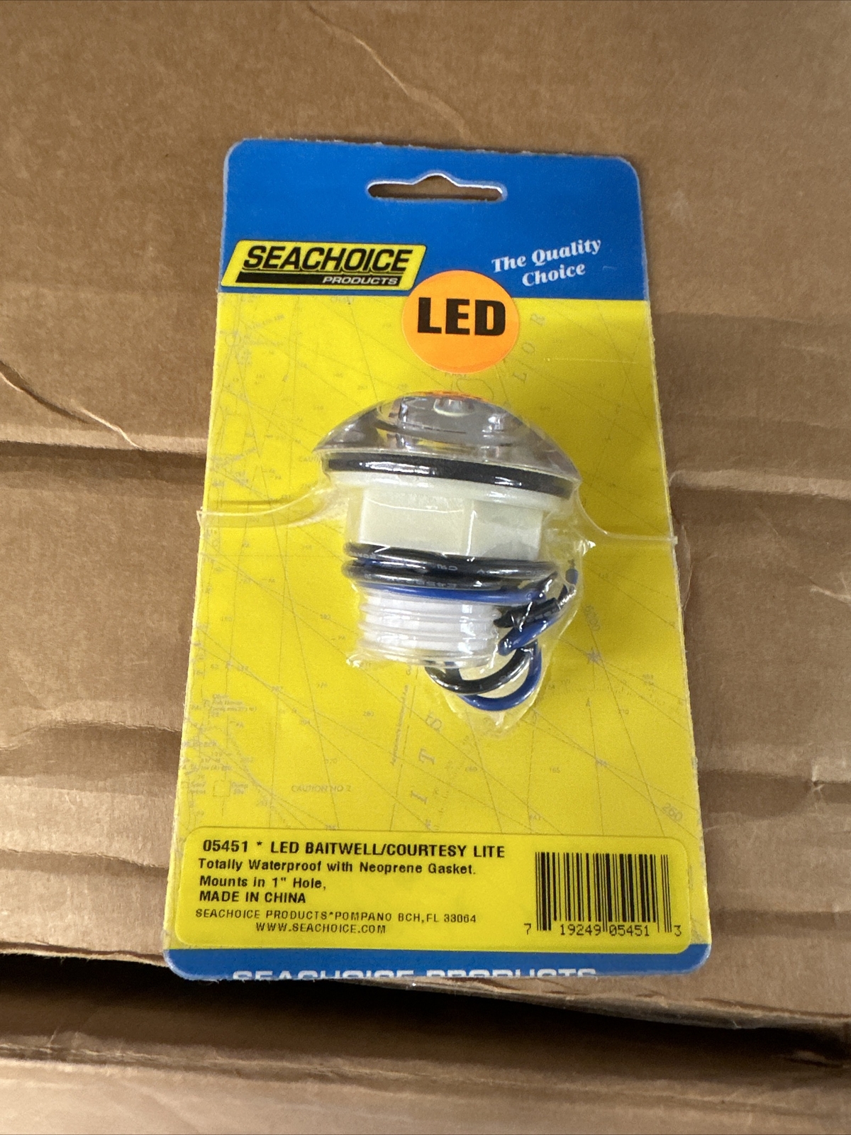 1.75"D 12V DC White Recessed Screw Mount Waterproof LED Courtesy Light ...