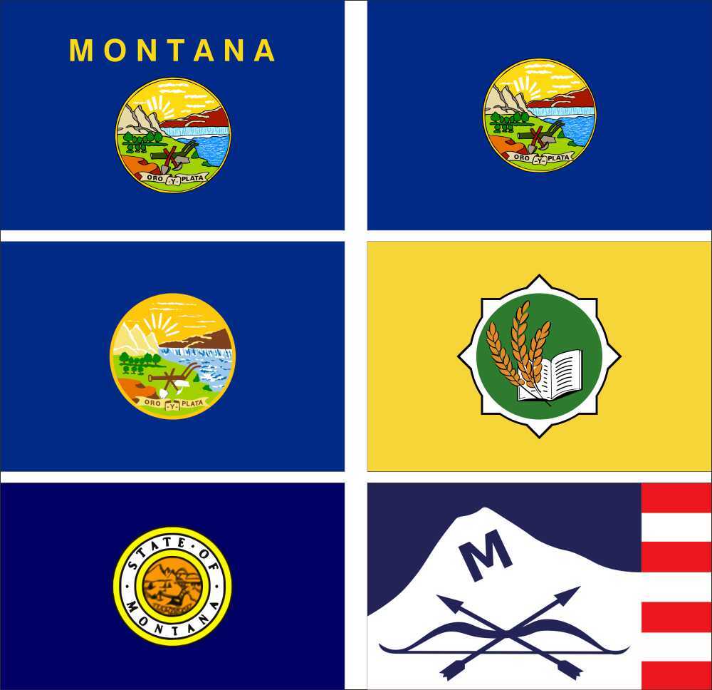 Montanas State Flag