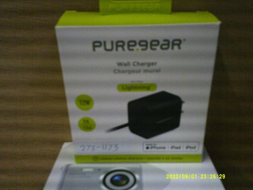 Apple Pure Gear Wall Charger Lightning 12W 5Ft 1.5m 273-1173 | eBay