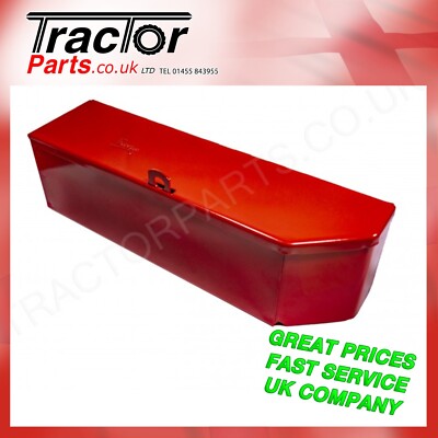 Red Steel Tool Box Universal Massey Ferguson David Brown Farmall ...