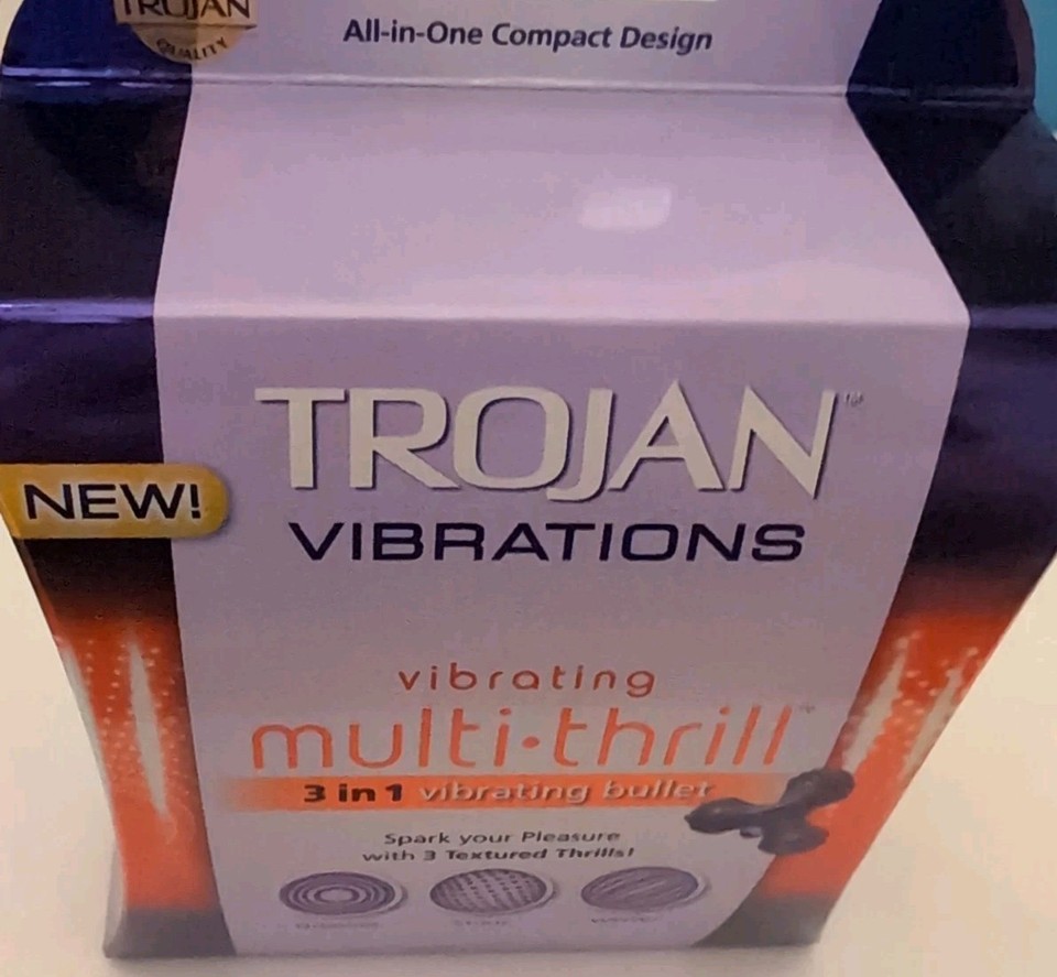Trojan Vibrations Vibrating Multi-Thrill 3 In 1 Bullet Massager | eBay