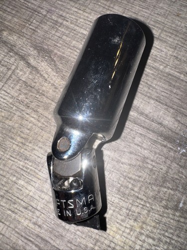 Sears Craftsman 3/8" Drive Flex Spark Plug Socket 13/16", USA 43323 Nos ...