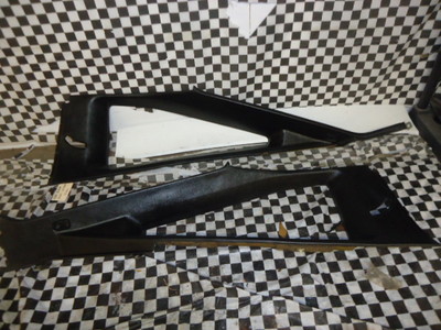 1984,85,86,87,88,89 Nissan 300zx 2+2 black rear side window trim/panels ...