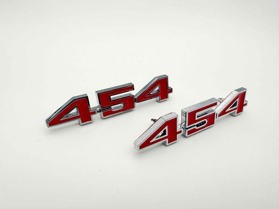 NEW 1970 1971 1972 1973 1974 Chevelle El Camino fender emblem pair SS ...