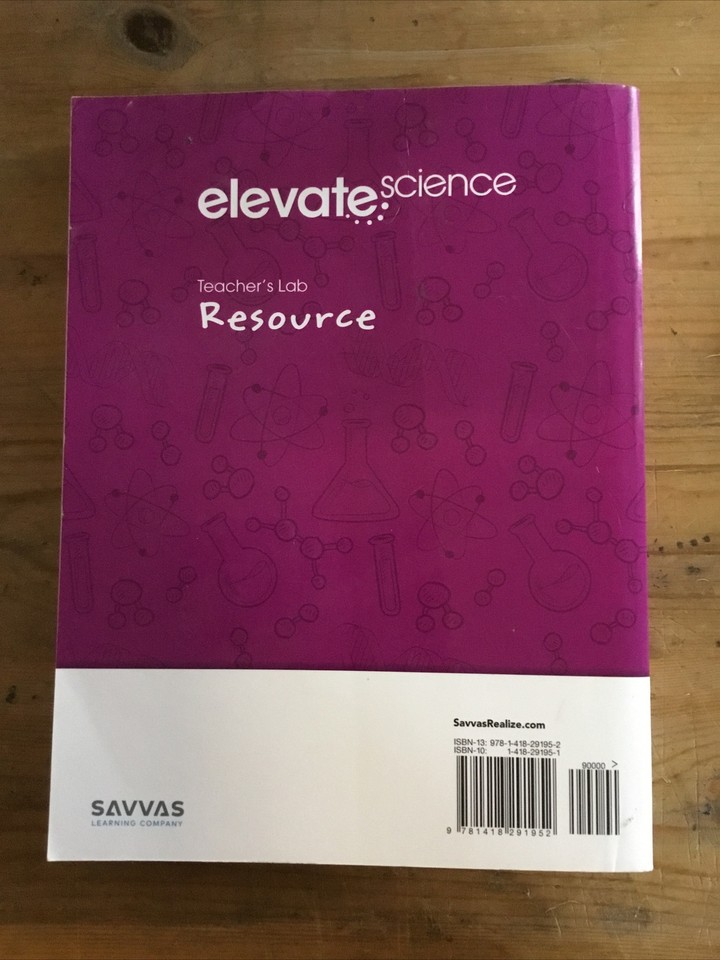 Teacher’s Lab Resource Course 2 Elevate Science Savvas 73A | eBay